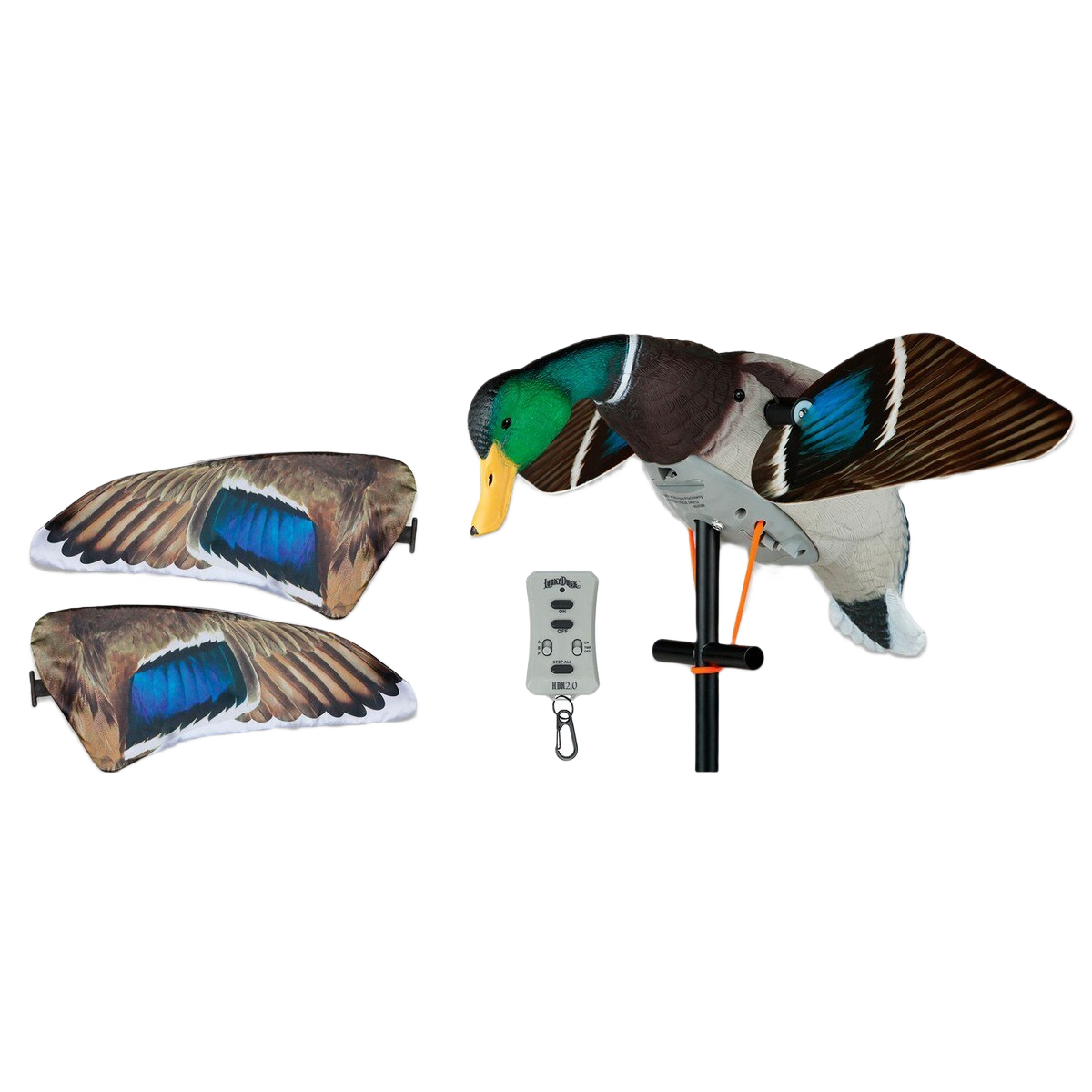 Lucky Duck Swap Out With Remote 2.0 Motion Duck Decoy | Cabela's